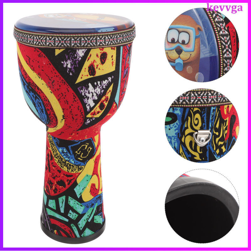 Hand Djembe Drum PVC Percussion Instrument Beginner Musical Child Baby ...