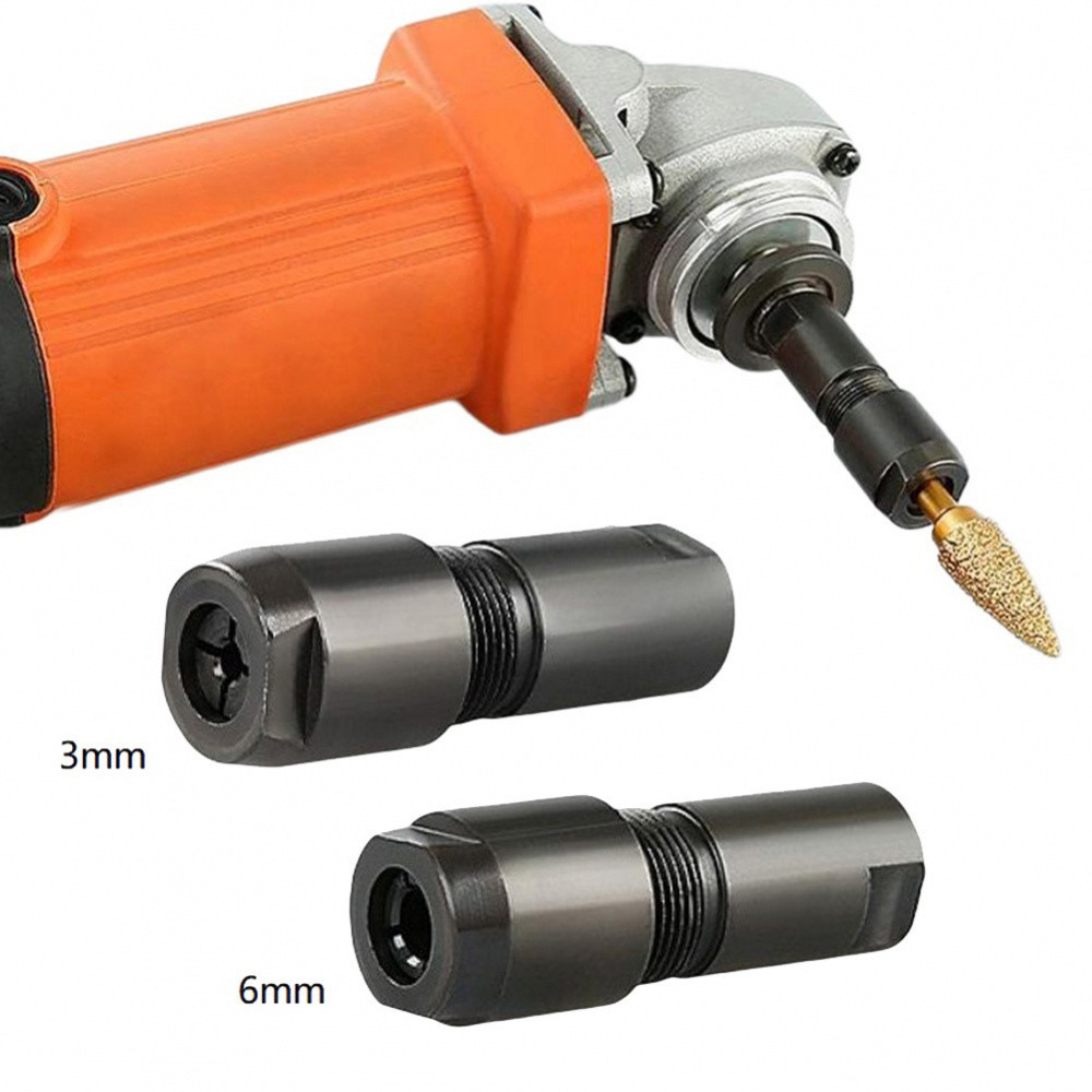 Angle Grinder Electric Drill Conversion Collet 3mm/6mm Chuck Holder ...