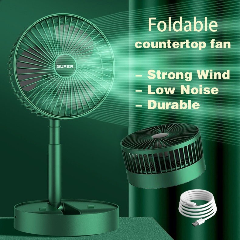 New Kipas Adjustable Mini Fan Kipas Small Cooling Handy Desk Home ...