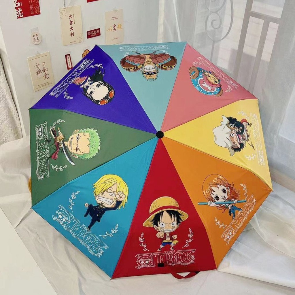 One Piece Automatic Umbrella Sunny and Rainy Dual-Use Ins Student ...