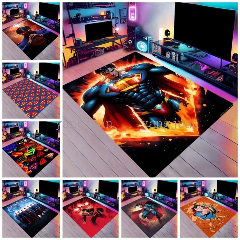 DC Justice League Carpet Living Room Home Tea Table Mat Personalized ...
