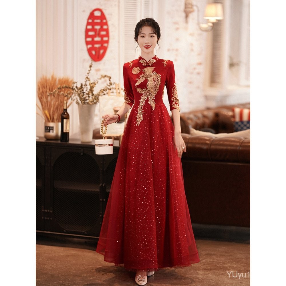 New Style Summer Wedding Cheongsam Slimmer Look Chinese Style Chinese ...