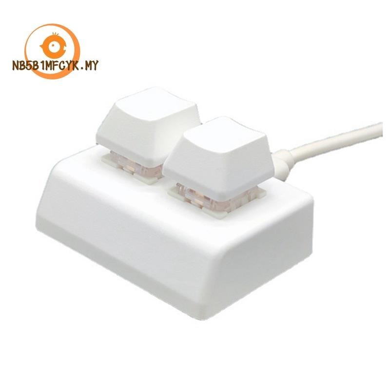 2 Keys Macro Programming Keyboard RGB Mini Keyboard Red Switch,White ...