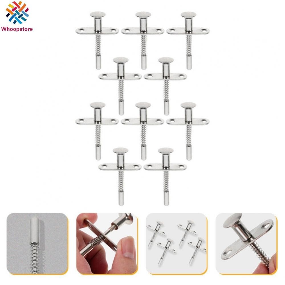 Spring Latch 6*60 Mm Door Spring Loaded Bolt Door Steel Plunger Latches ...