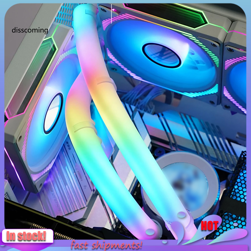 DIS_ Pc Case Water Cooling Tube Desktop Case Water Cooling Tube ...