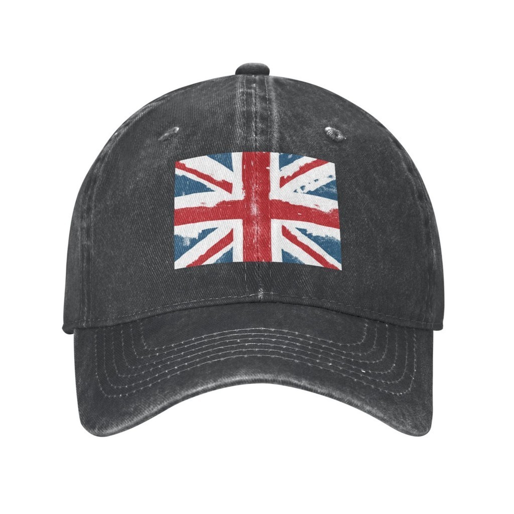 Union Jack Gb Football Rugby Athletics Distressed Personality Cowboy ...