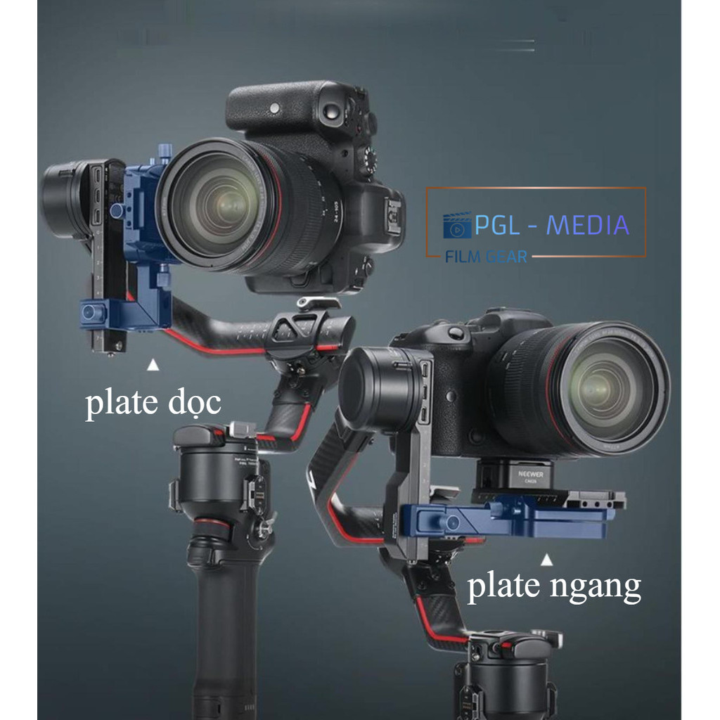 Neewer CA027 PLATE multi-function vertical rotating Mount with ...