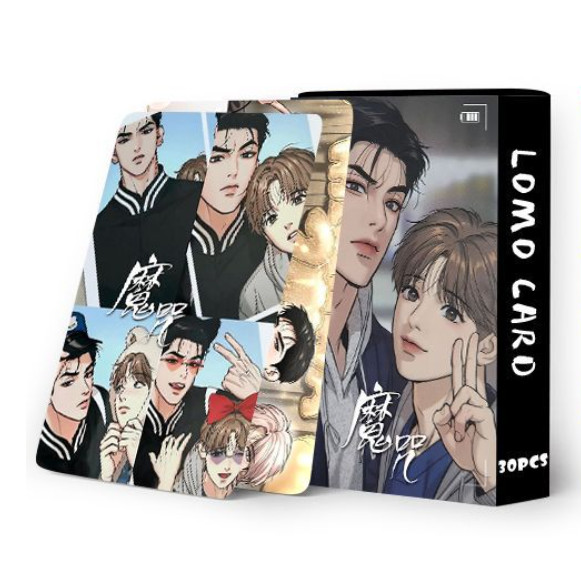 10-55pcs Jinx Mingwa Hologram Laser Lomo Cards Manga Manhwa comic Photo ...