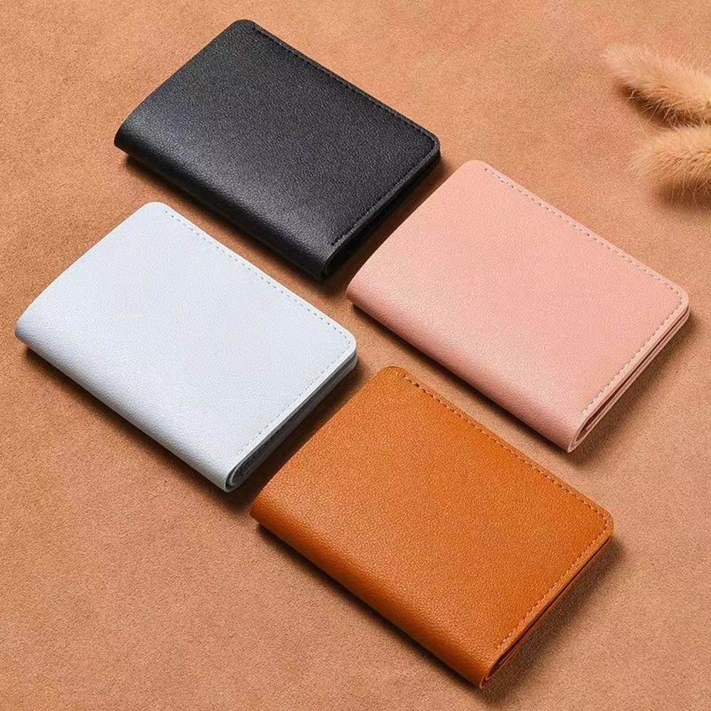 [Ready Stock] Slim Bifold Wallet With Two Fold Buckle Small Portable ...