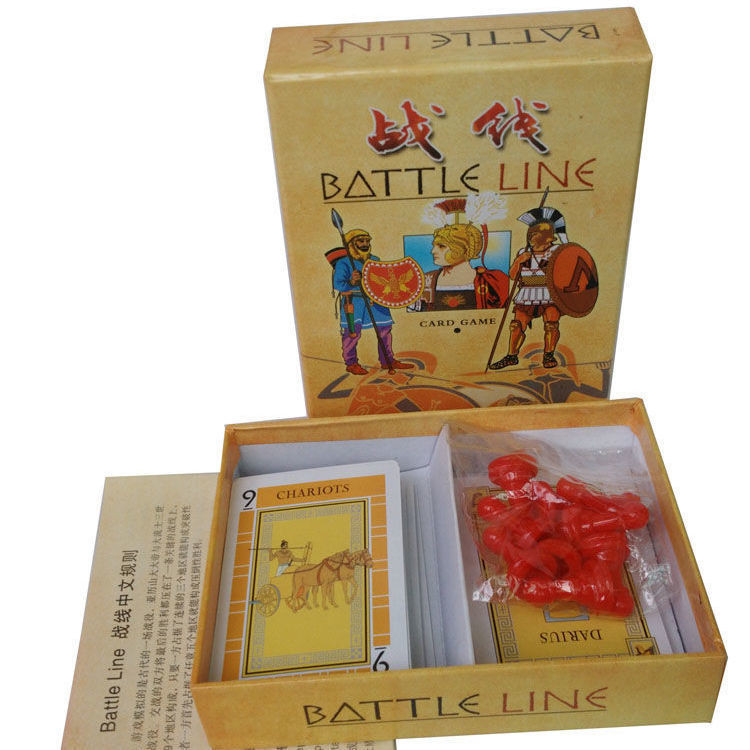Board Game Battle Line Battle Line Classic Strategy Chinese Version ...