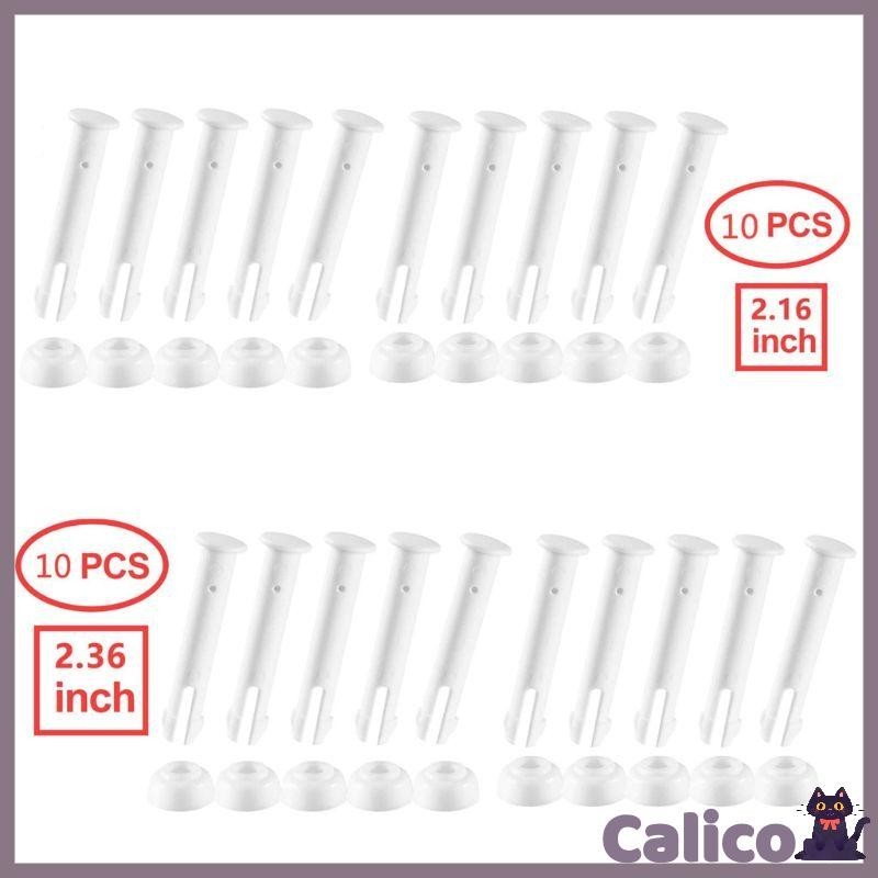Cali 10x Plastic Pool Joint Pins Rubber Seals for Rectangular Frame ...