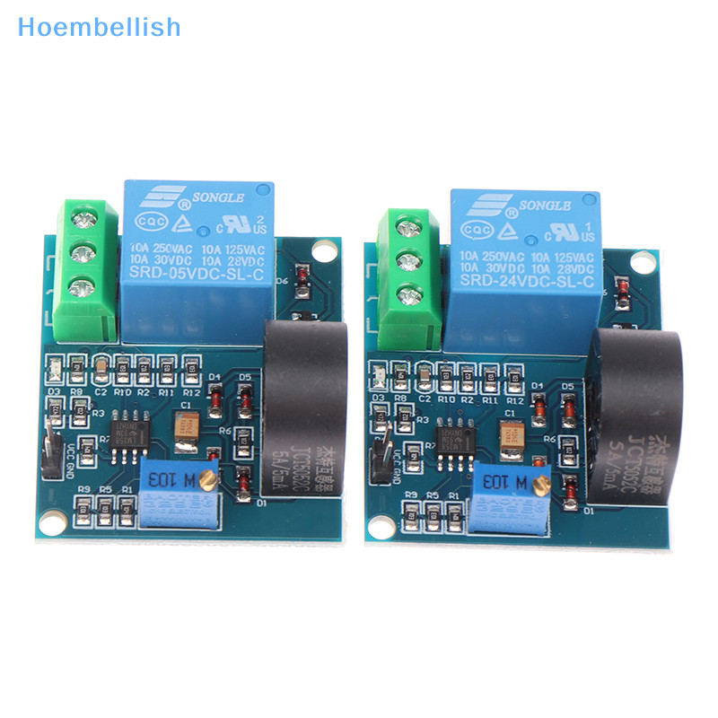 Hoe Ac Current Detection Sensor Module 5v 12v 24v Relay Protection