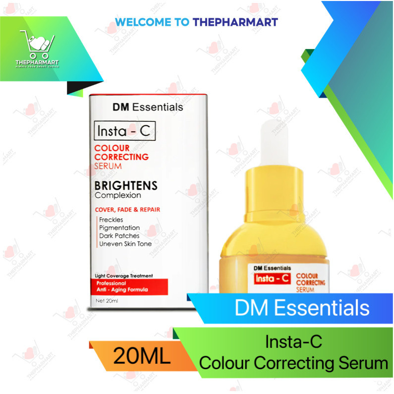 DM essentials Insta-C Colour Correcting Serum (20ML) | Shopee Malaysia