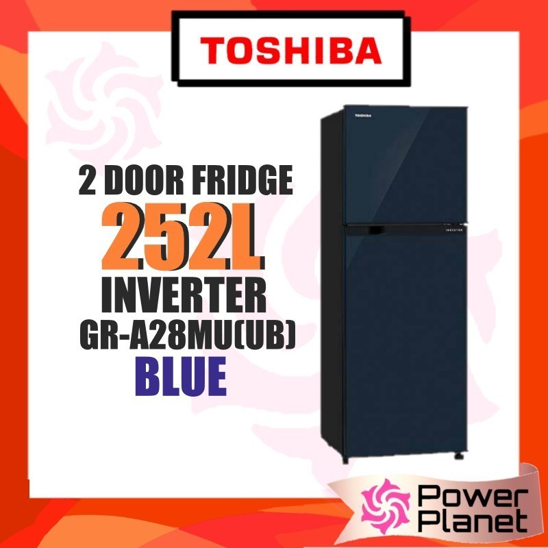 Toshiba 252L Inverter Fridge GRA28MS(S)Silver/ GR-A28MS (DS) Dark ...