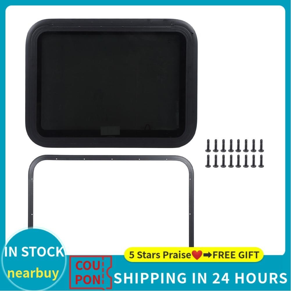 Nearbuy Rv Push Out Window RV Exit Privacy Protection with Net Screen ...