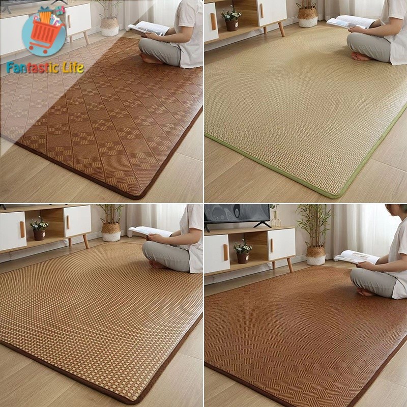 5 Styles Summer Cool Mat Tatami Carpet Mattress Bed Pad Ground Nap Mat ...