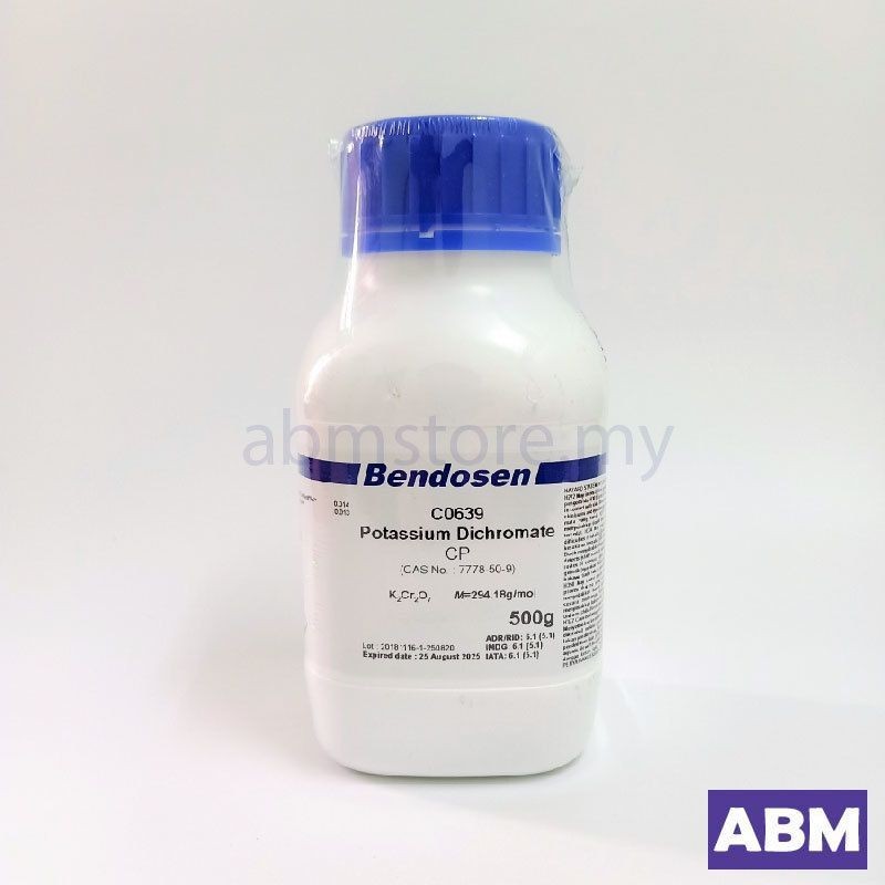 Potassium Dichromate CP, Bendosen (500g) CAS No 7778-50-9 | Shopee Malaysia