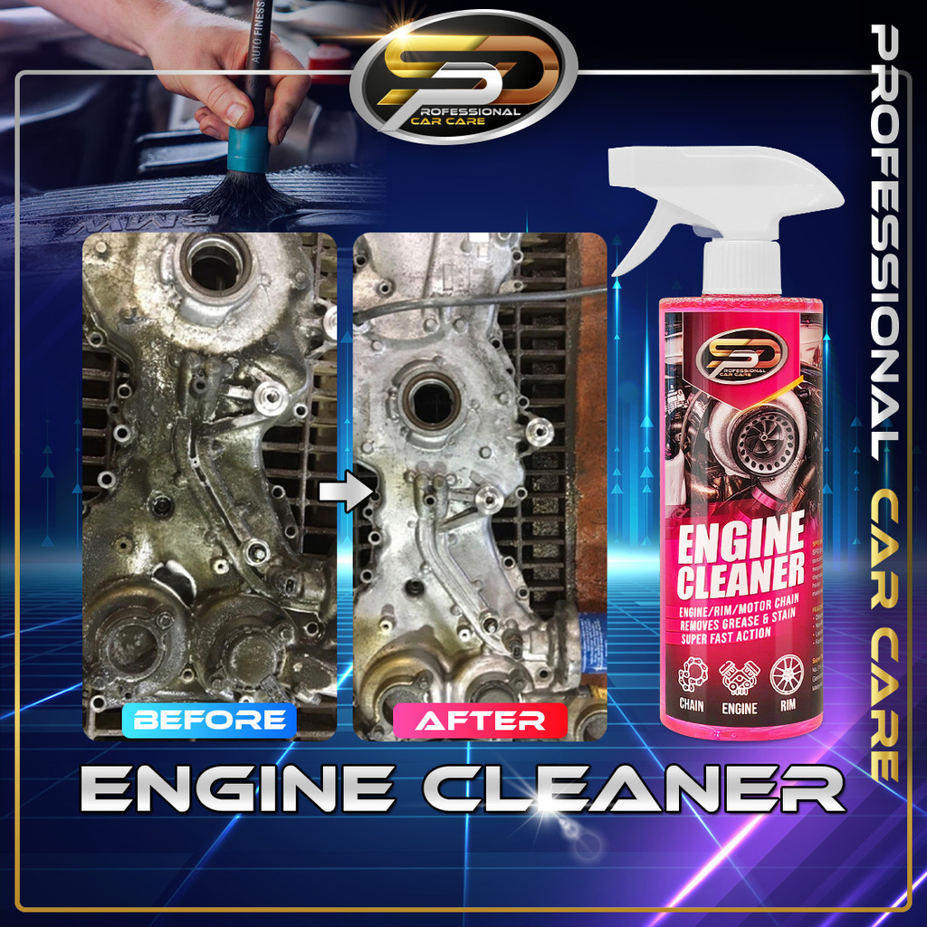 SPD Japan Formula Engine Cleaner 500ML/4L Engine Degreaser Oil Cleaner ...