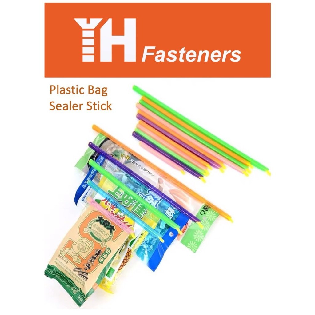 (1 pc) Magic Sealer Stick Bag Clip Plastic Sealing Rods Bag Seal Food ...