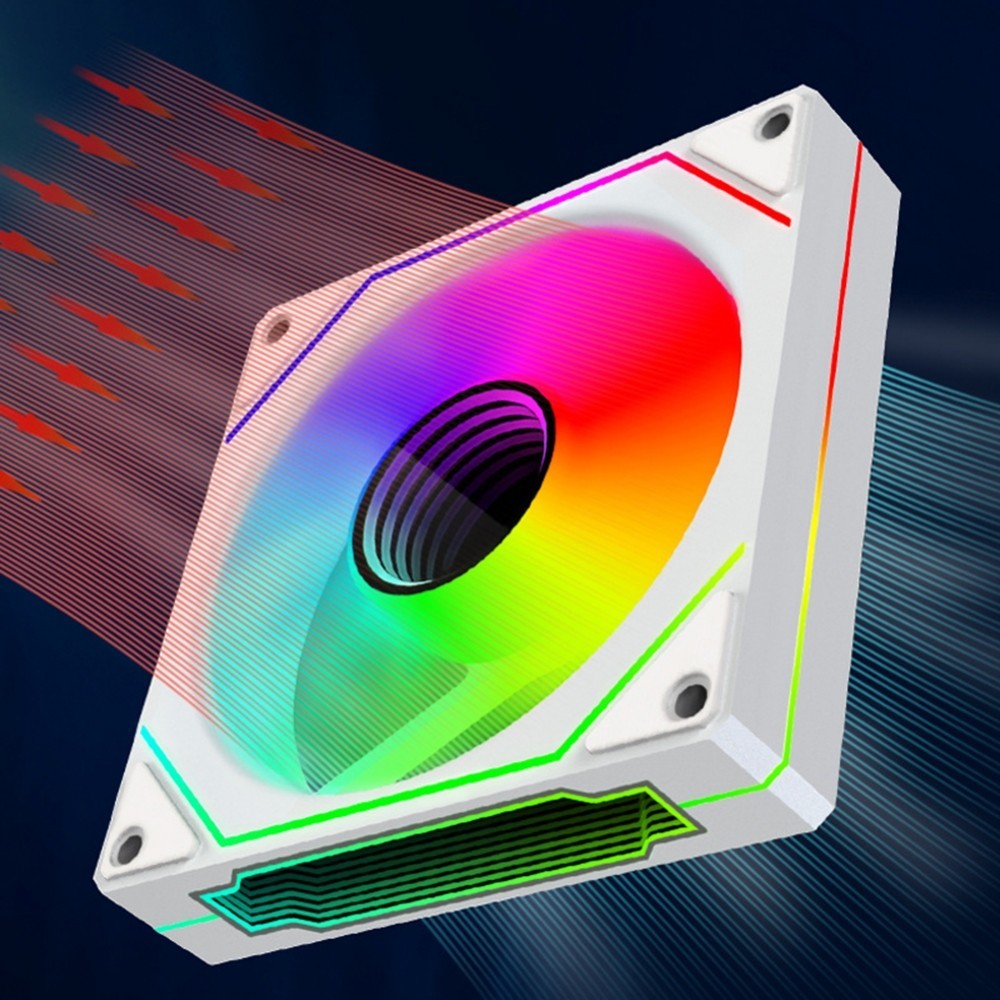 Premium for UPSIREN UF-1 4 PRO Computer Chassis Fan - 12cm ARGB, 4 Pin ...