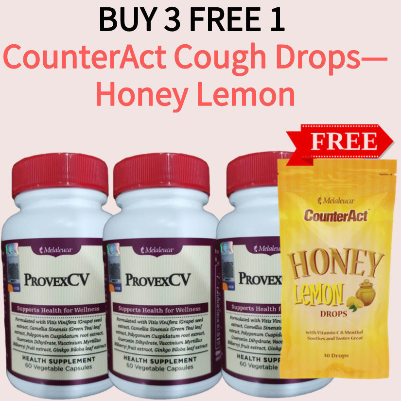 Buy 3 Free 1 GIFT ProvexCV®Helps maintain healthy blood pressure ...