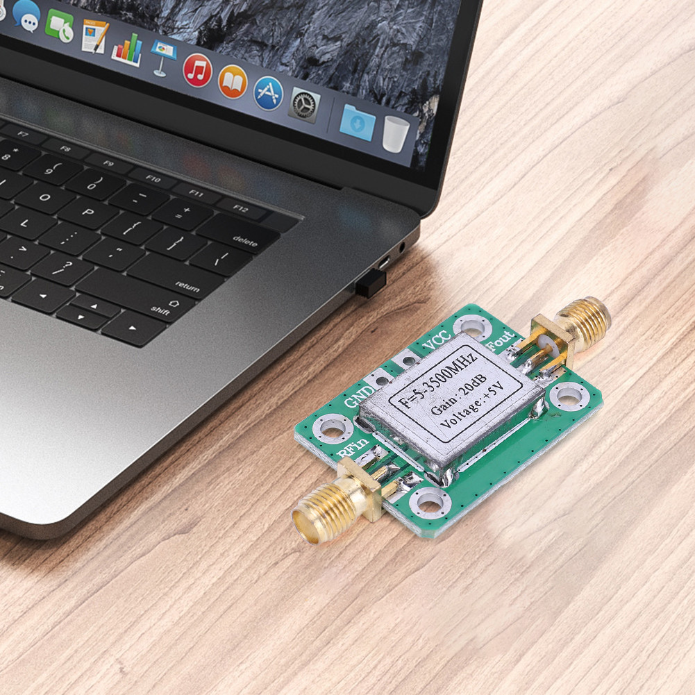 keepdreaming UK Gain 20dB RF Amplifier Module with Shielding Shell RF ...