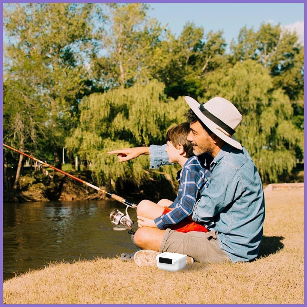 Live Container Portable Foldable Fishing Bucket Detachable Storage Box ...