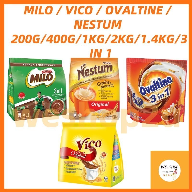 (NEW STORE OFFER) Nestle MILO Activ-Go Chocolate Malt Powder/VICO ...