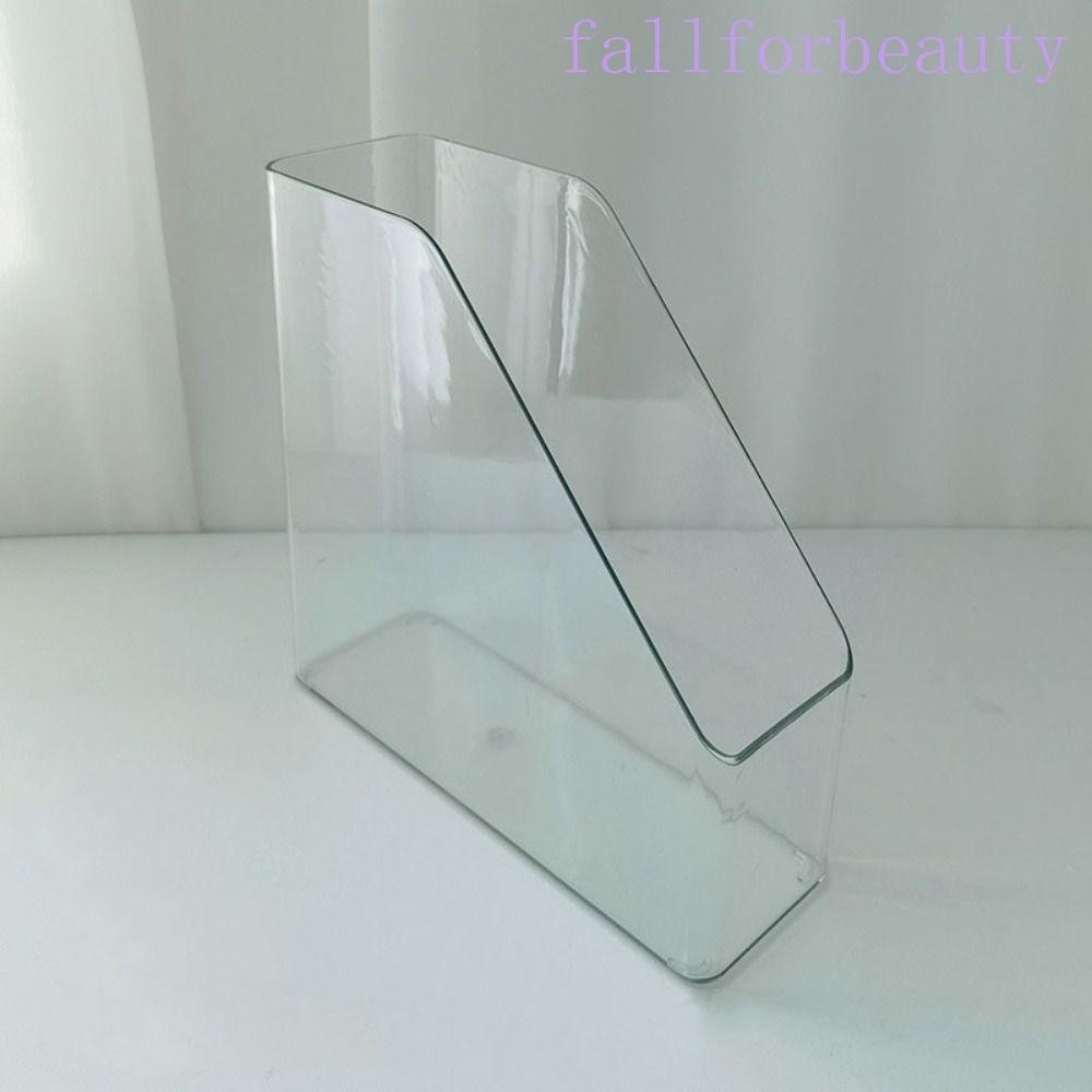 FALLFORBEAUTY Desk Folder, PET Transparent Vertical File Folder ...