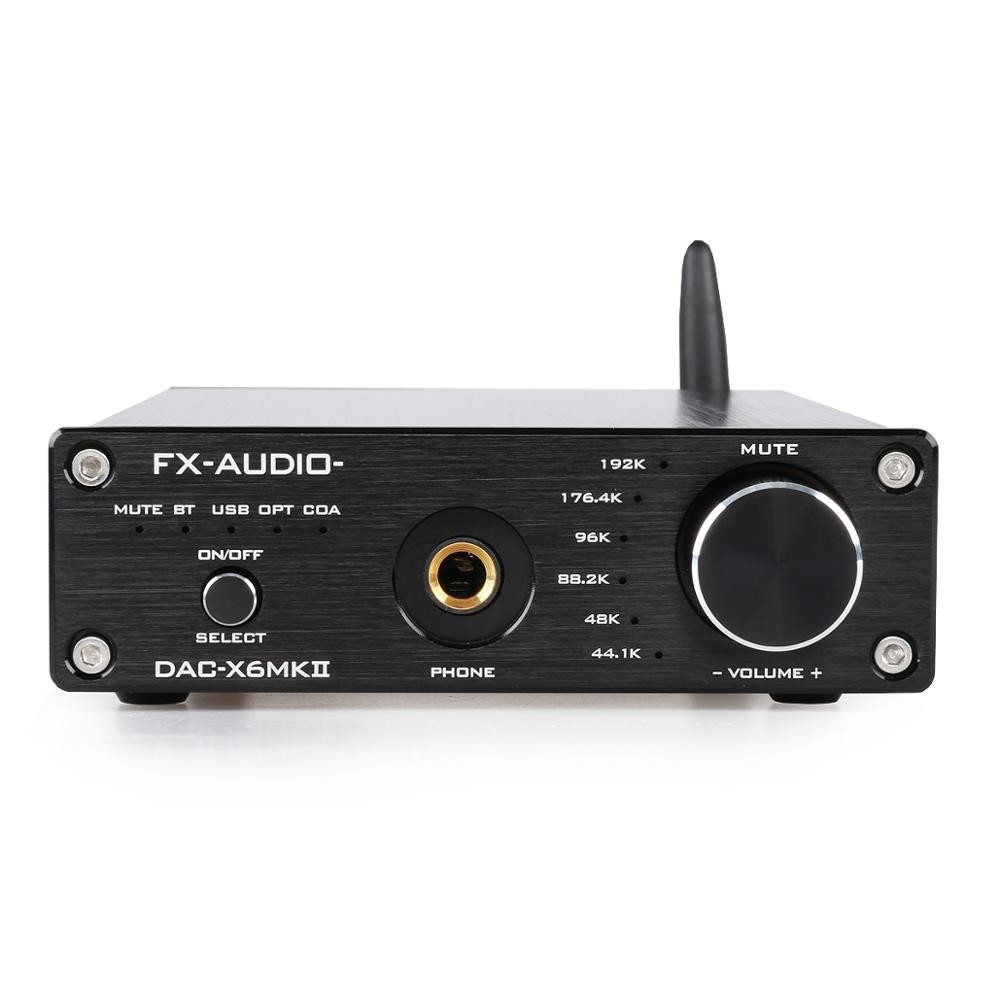 FX-Audio DAC-X6 MKII ESS9018 TPA6120 Bluetooth 5.0 chip APTX SPDIF ...