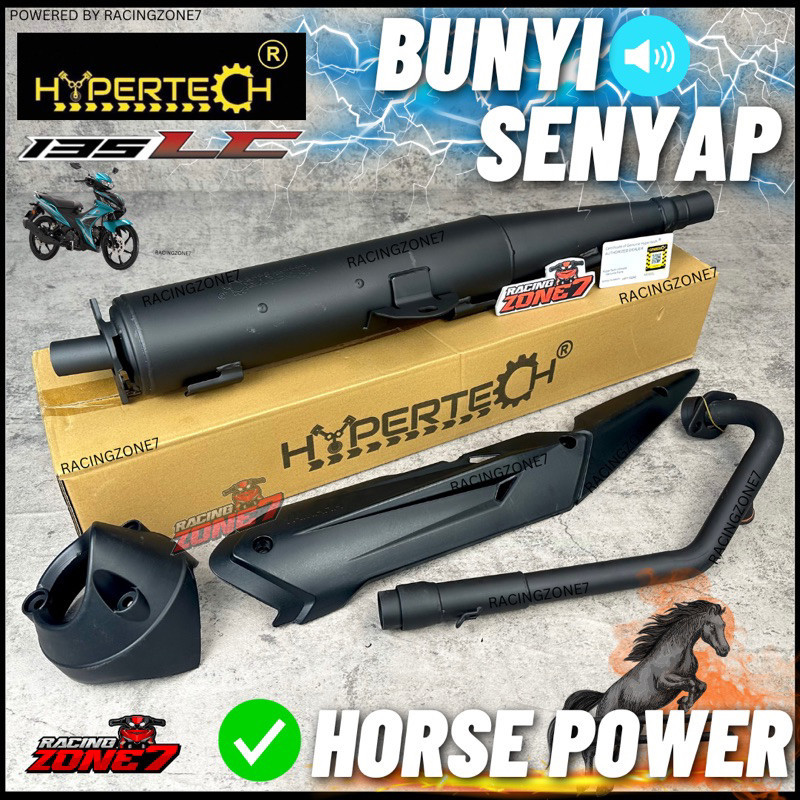 100% HYPERTECH ULTIMATE BACK PRESSURE EXHAUST LC135 V1- V7 V8 Fi 32mm ...