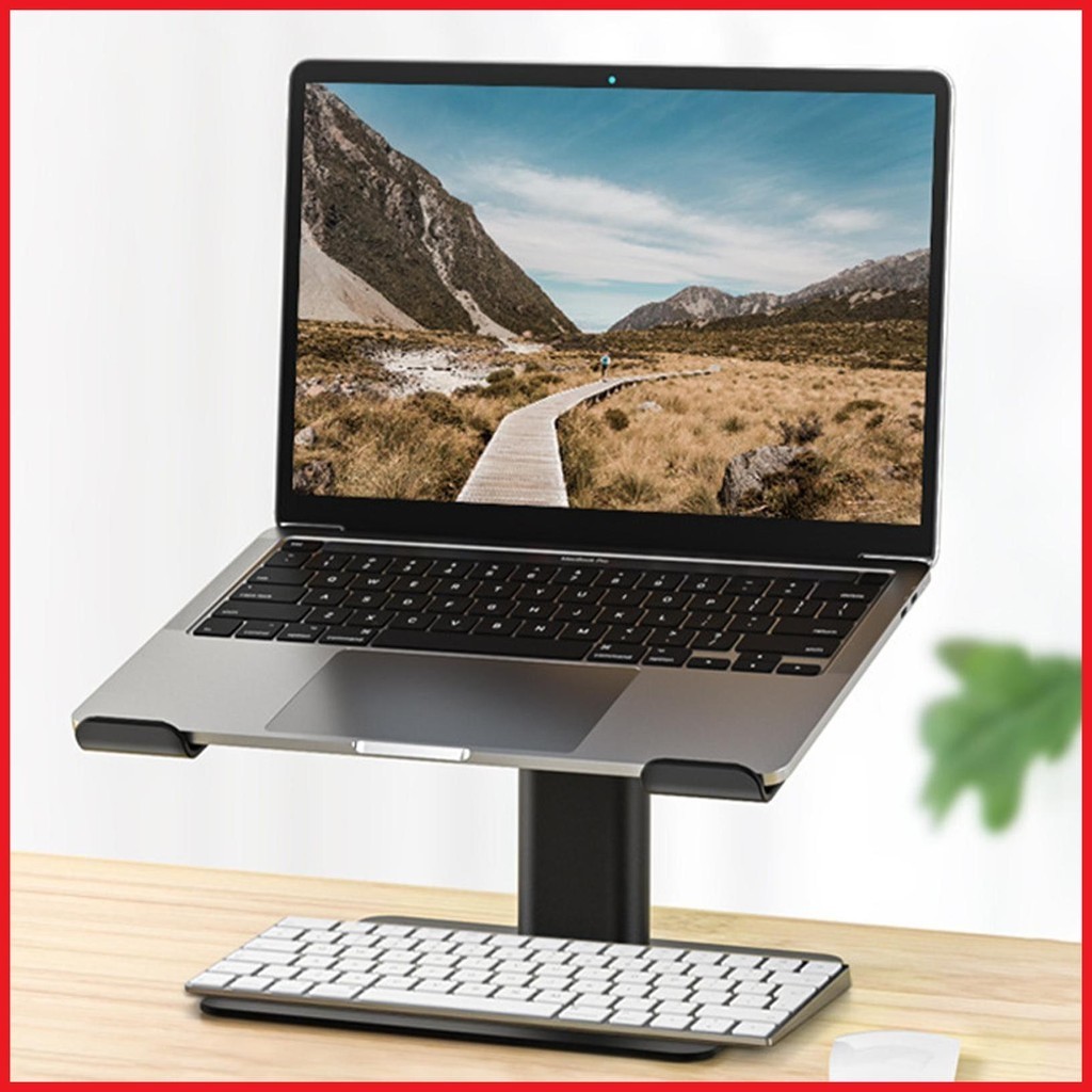 Height Adjustable Computer Stand Ergonomic Desktop Riser Holder ...