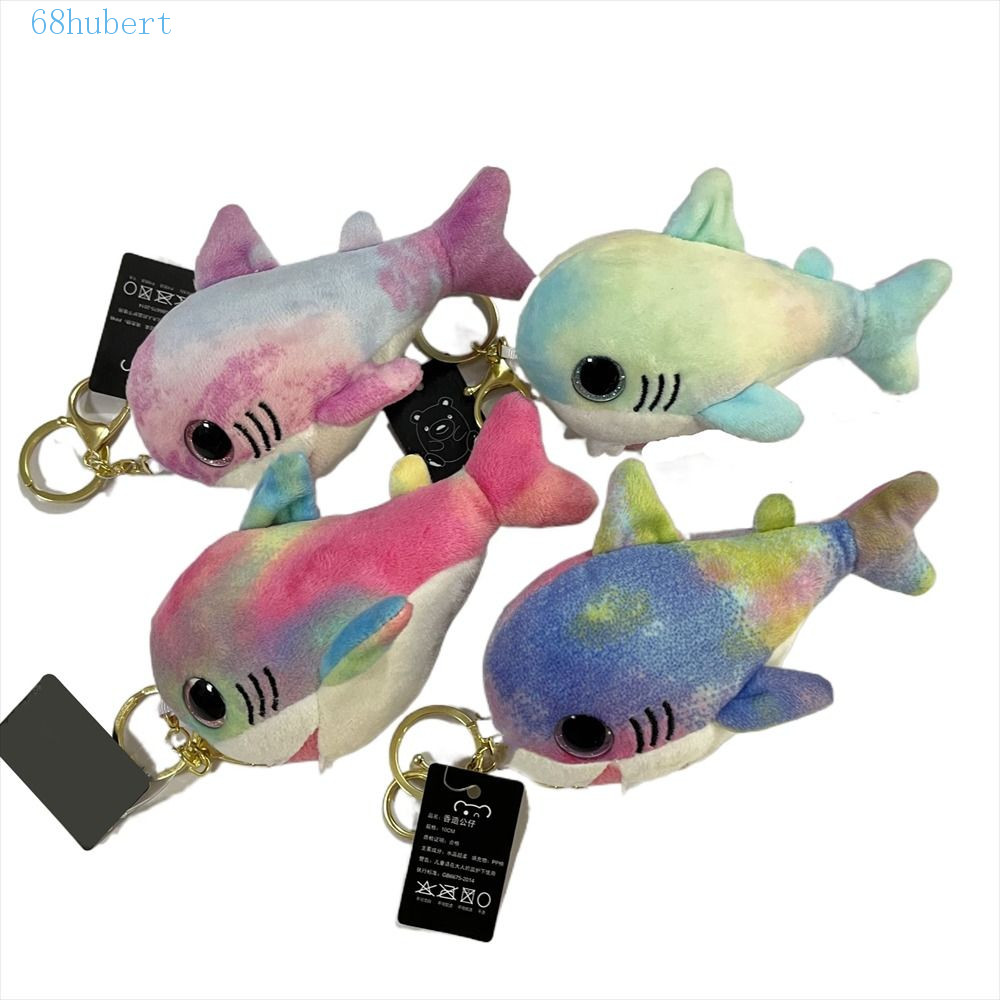 HUBERT Shark Plush Pendant, Stuffed Animal Multi-colors Plush Shark Toy ...
