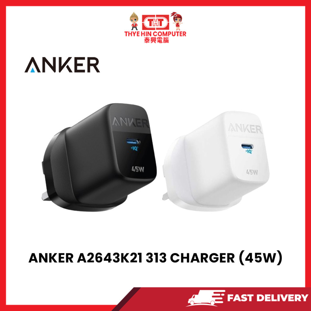 ANKER A2643K21 313 CHARGER (45W) | Shopee Malaysia
