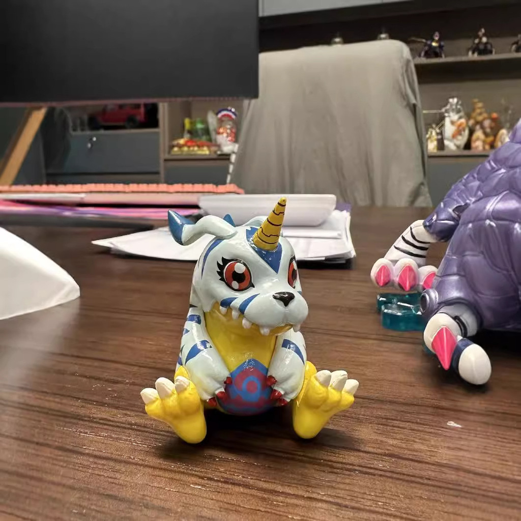 High-quality Version Ready Stock Digimon Gabumon Anime Model Figure ...