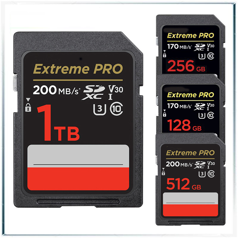 High speed Class 10 SD Card 32GB 64GB 128GB 256GB 512GB 1TB carte sd ...