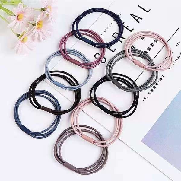 hair net bun Selebriti internet tali pinggang getah tiga-dalam-satu ...