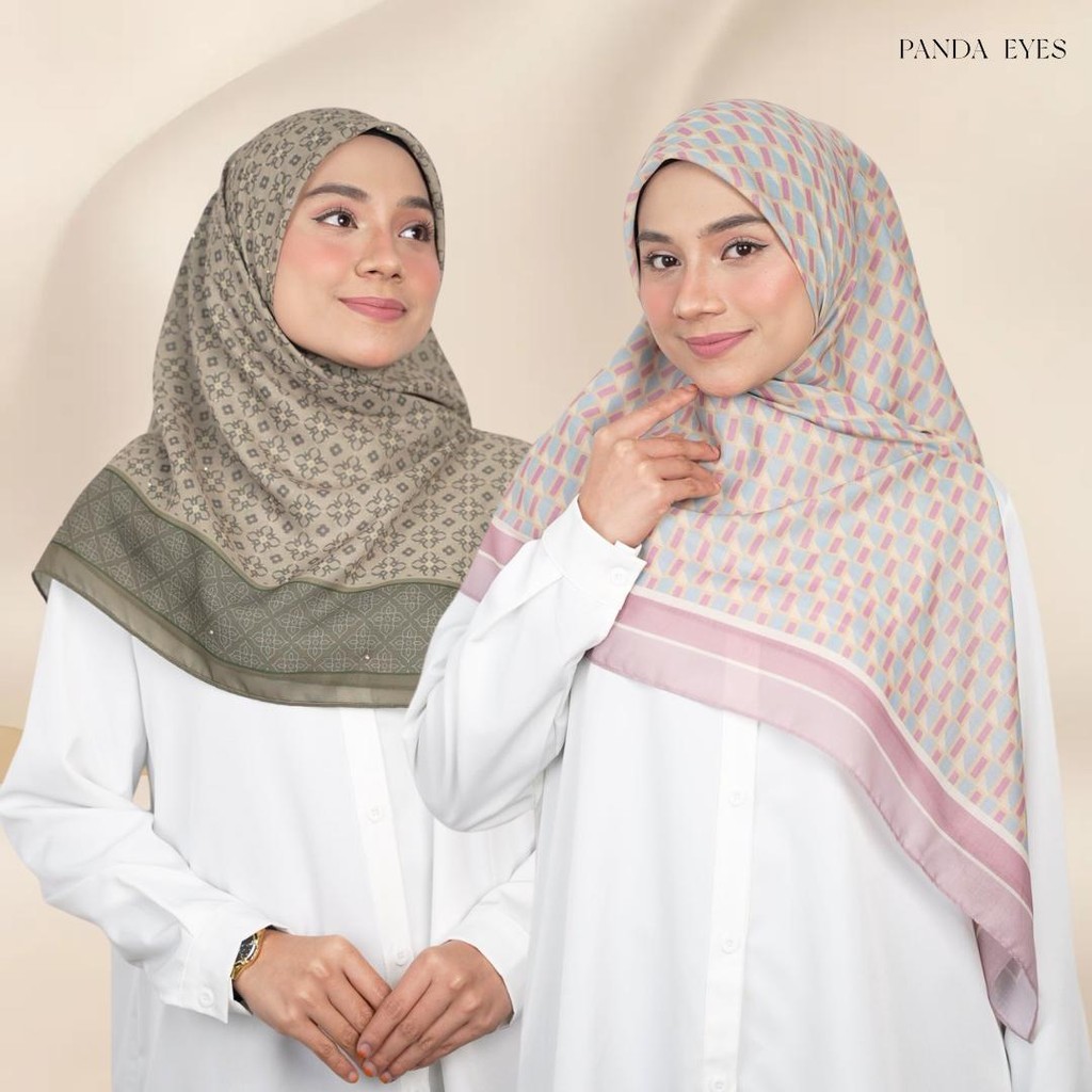 PANDAEYES BAWAL PRINTED COTTON VOILE BIDANG 45 (SC) (Hijab / Tudung ...