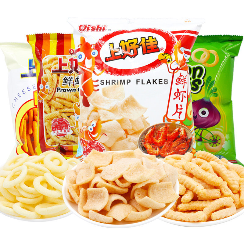 Shanghaojia Fresh Shrimp Chips Shrimp Strips Office Puffed Casual ...
