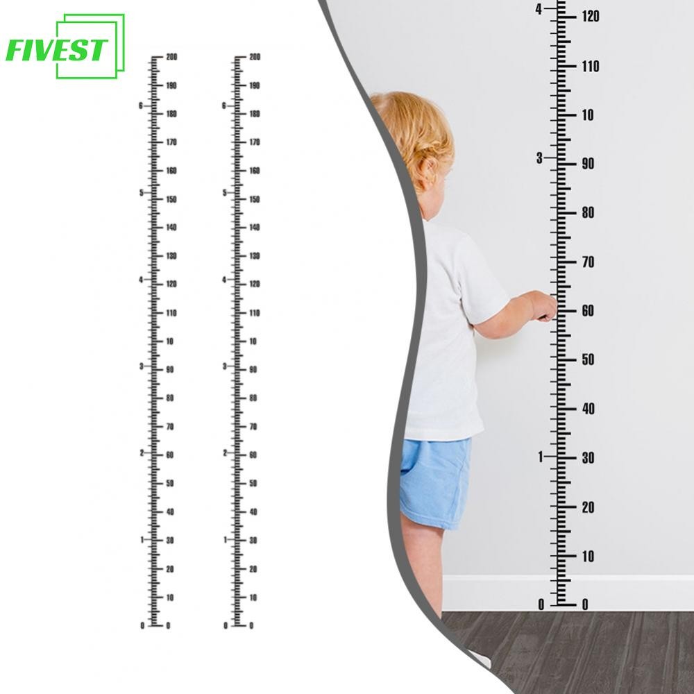 Height Measurement Wall Sticker for Kindergarten and Family Spaces 2PCS ...