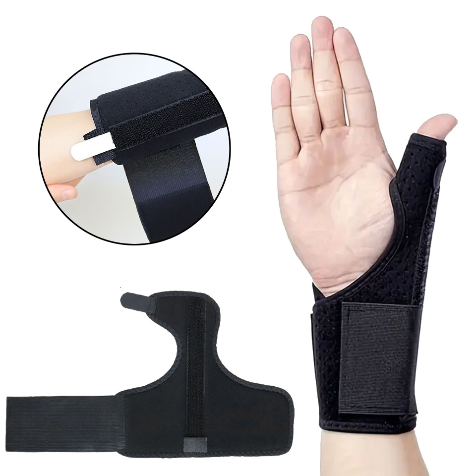 1Piece Adjustable Little Finger Wrap Strap Aluminium Fixation Support ...
