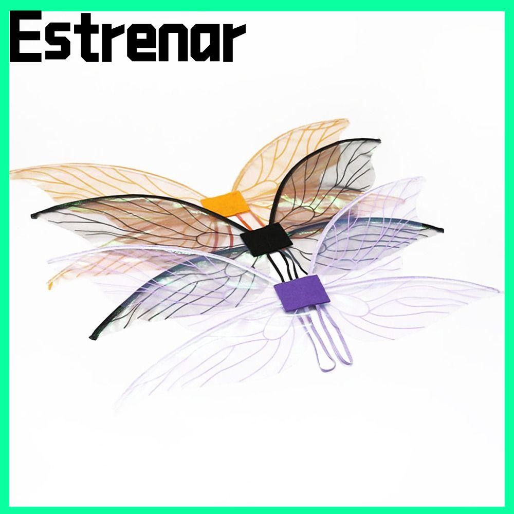 ESTRENAR Cicada Wing Girls Gift Princess Angel Wing Costume Accessories ...