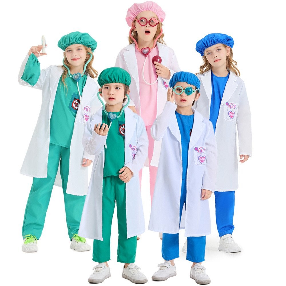 1007-GZPS Cosplay Halloween Anime Game Medical Doctor Cos Hug Treatment ...