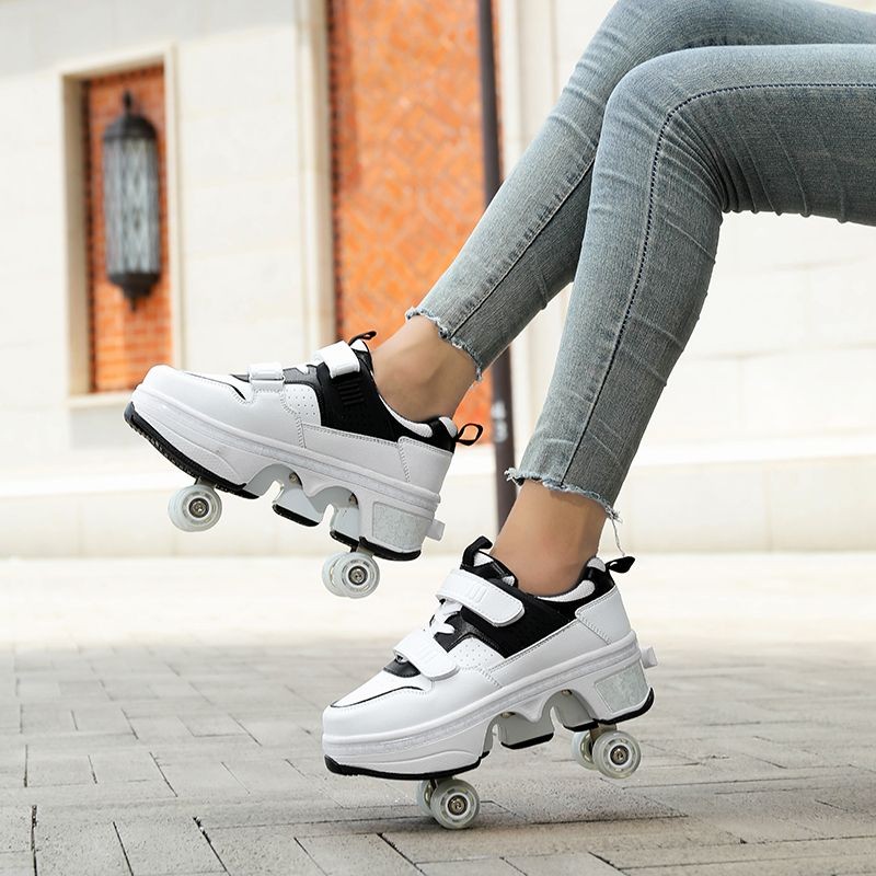 ((First Order Directly Dropped) Domineering Runaway Shoes Skates Double ...