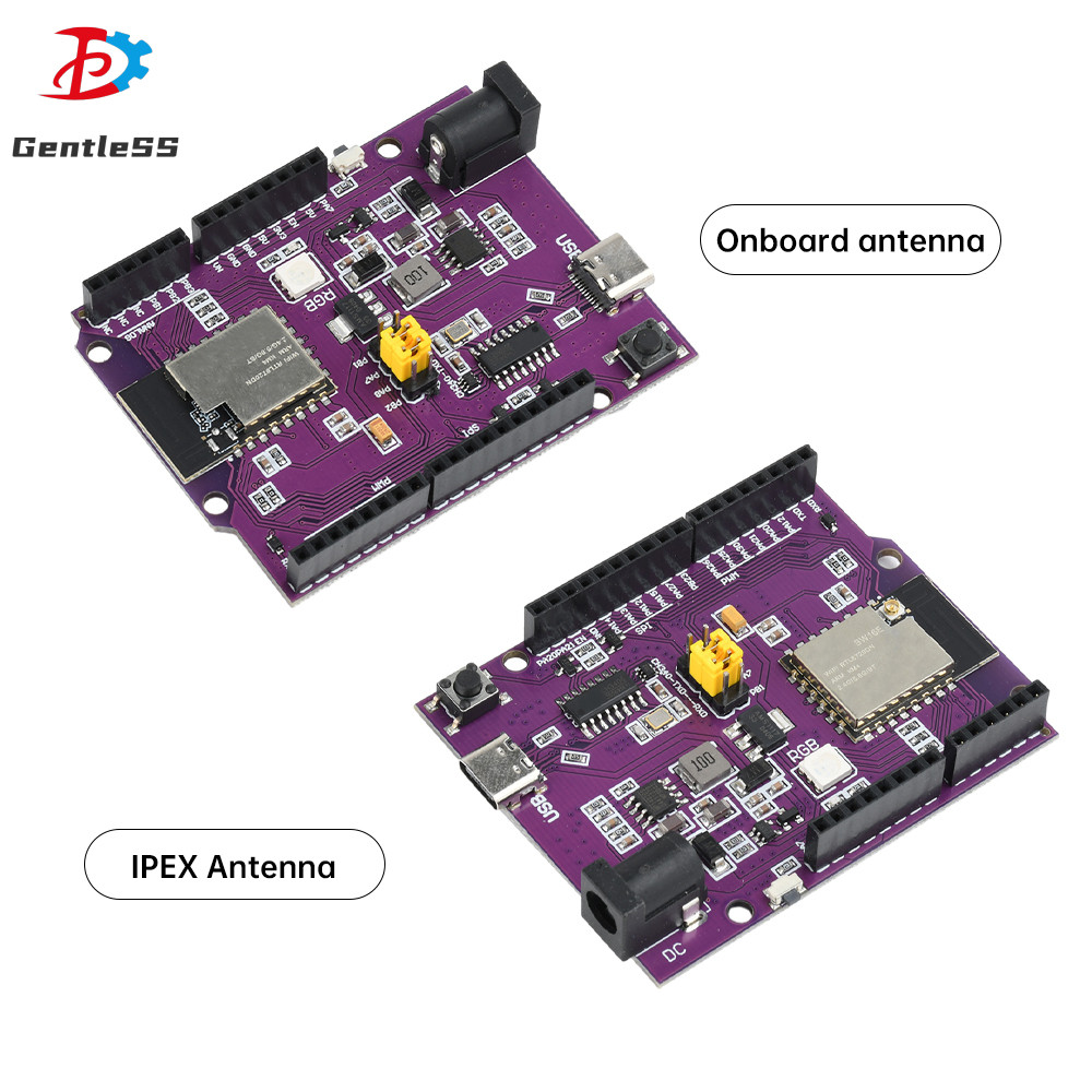 RTL8720DN Dual-Band WiFi Bluetooth Module BW16 Development Board TYPE-C ...