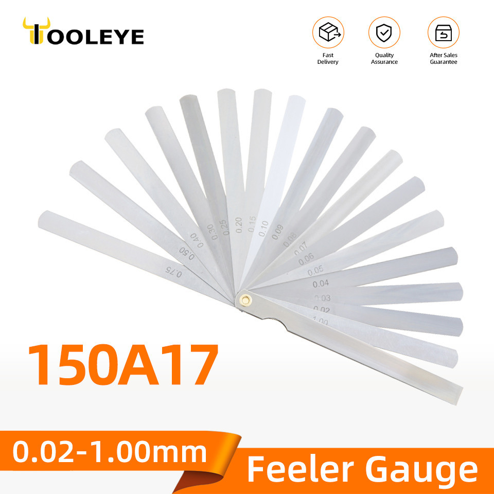 150A17 Feeler Gauge Metric Probes For Gap Sheet Gauge Blades Measurment ...