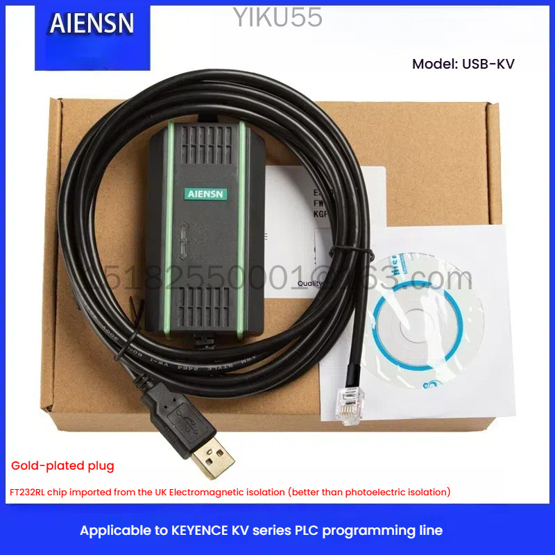 Compatible with Keyence PLC programming cable communication download ...