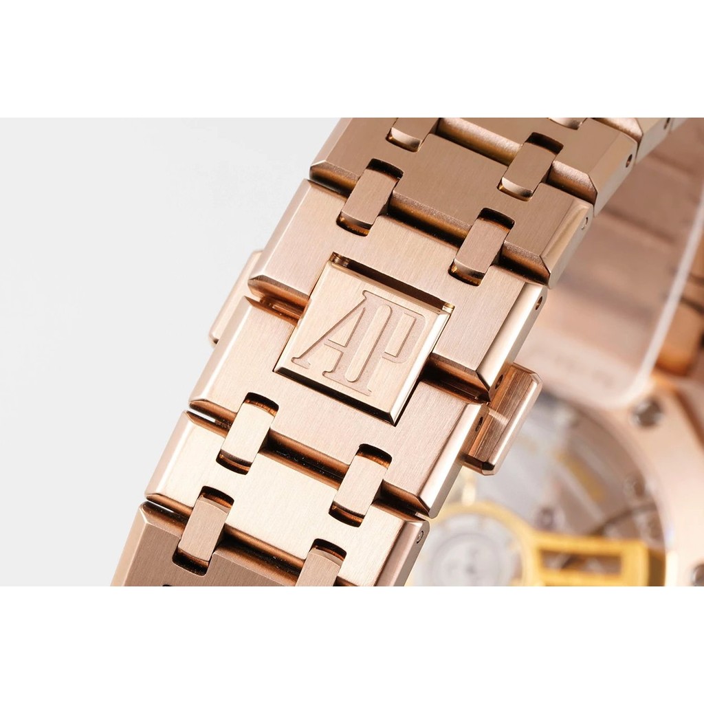 Aps APS Watch Royal Oak 15510OR Rose Gold 50th Anniversary Special ...