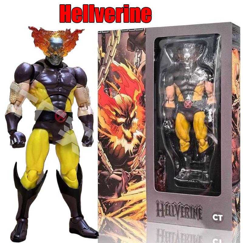 Spot Goods Hellverine Action Figure Marvel Wolverine CT Toys Model ...