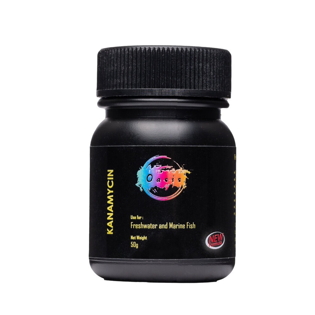 Oasis Kanamicin Fish Medication/Ubat Ikan/Fish Medicine [50g/200g ...